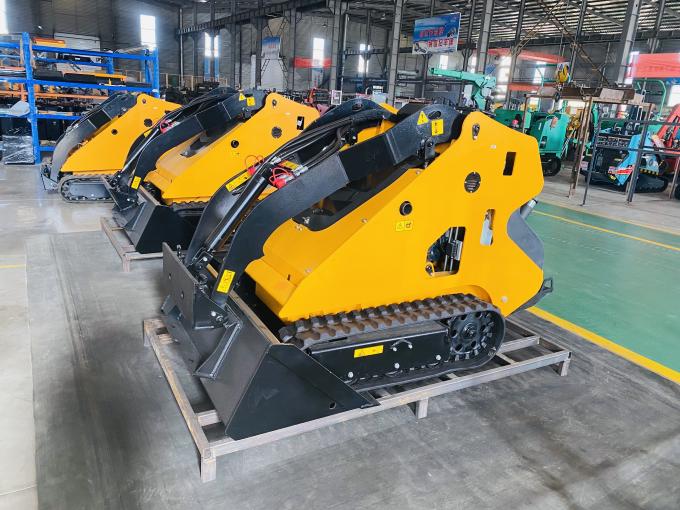 Compact Mini skid steer loader mini articulated wheel loader 25hp Japan ...